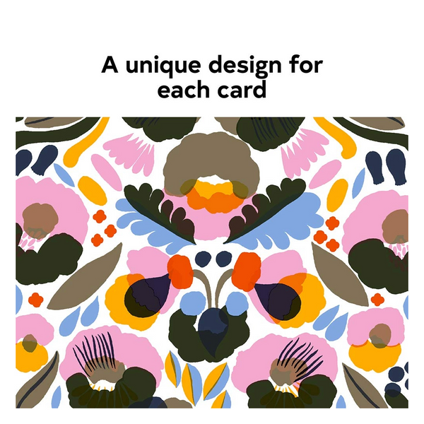 Marimekko Unikko Notecards and Envelopes – Huset | Your house for ...
